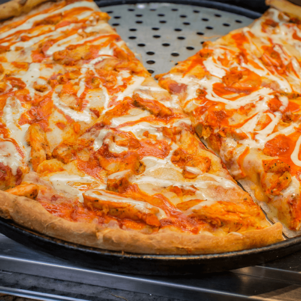 #5 Medium Pizza with 2 Toppings & Small Dinner Salad - Anya's Pizza